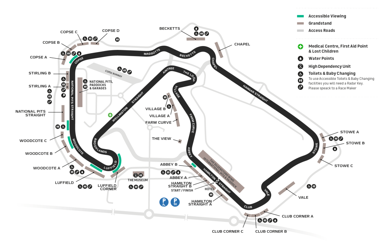 Silverstone Accessibility Tickets | British Grand Prix 2024